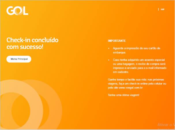Como Fazer Check-in | GOL Linhas Aéreas