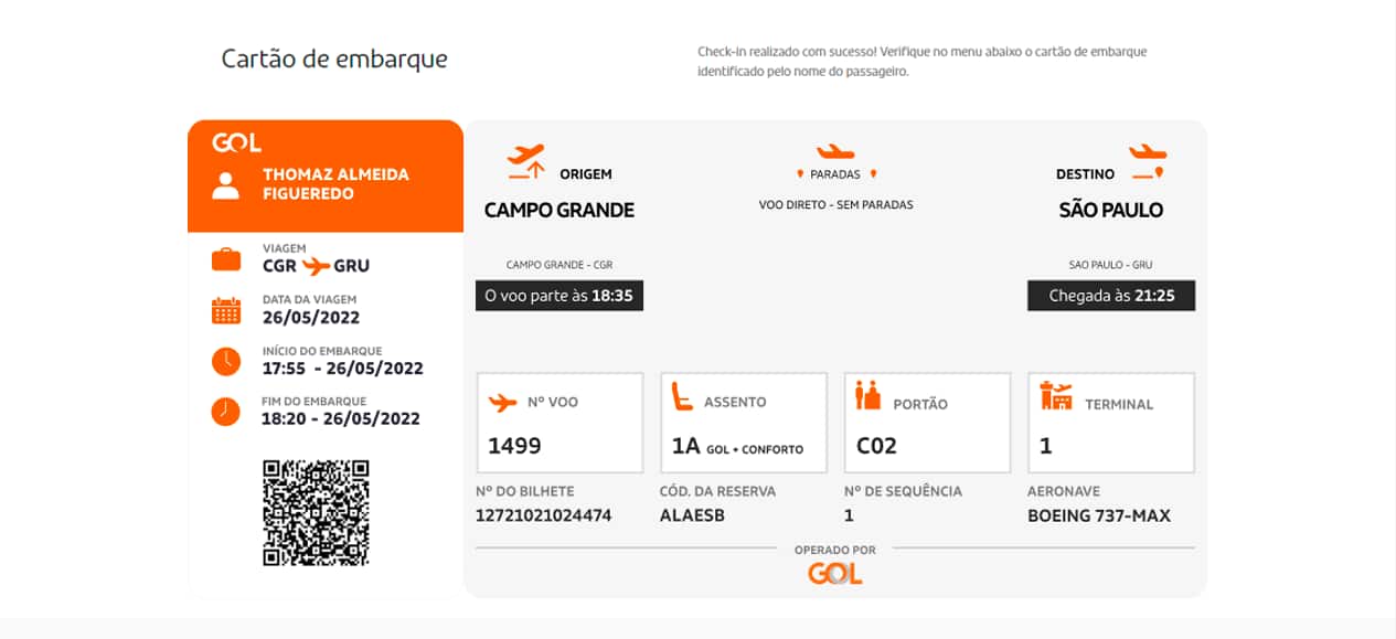 Como Fazer Check-in | GOL Linhas Aéreas